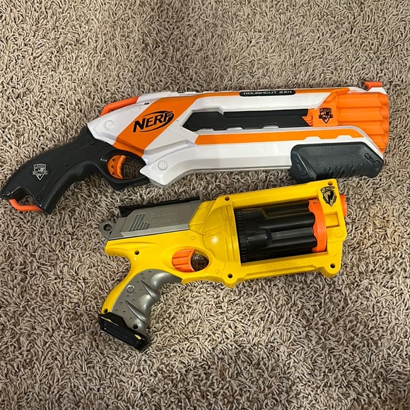 Nerf | Toys | Nerf Rough Cut 2x4 And Nerf N Strike Blaster | Poshmark